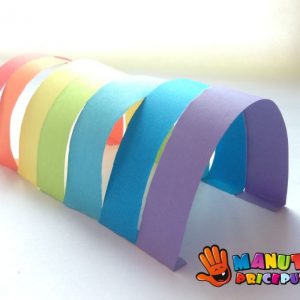 Manute pricepute - Lucru manual - Curcubeu 3 D