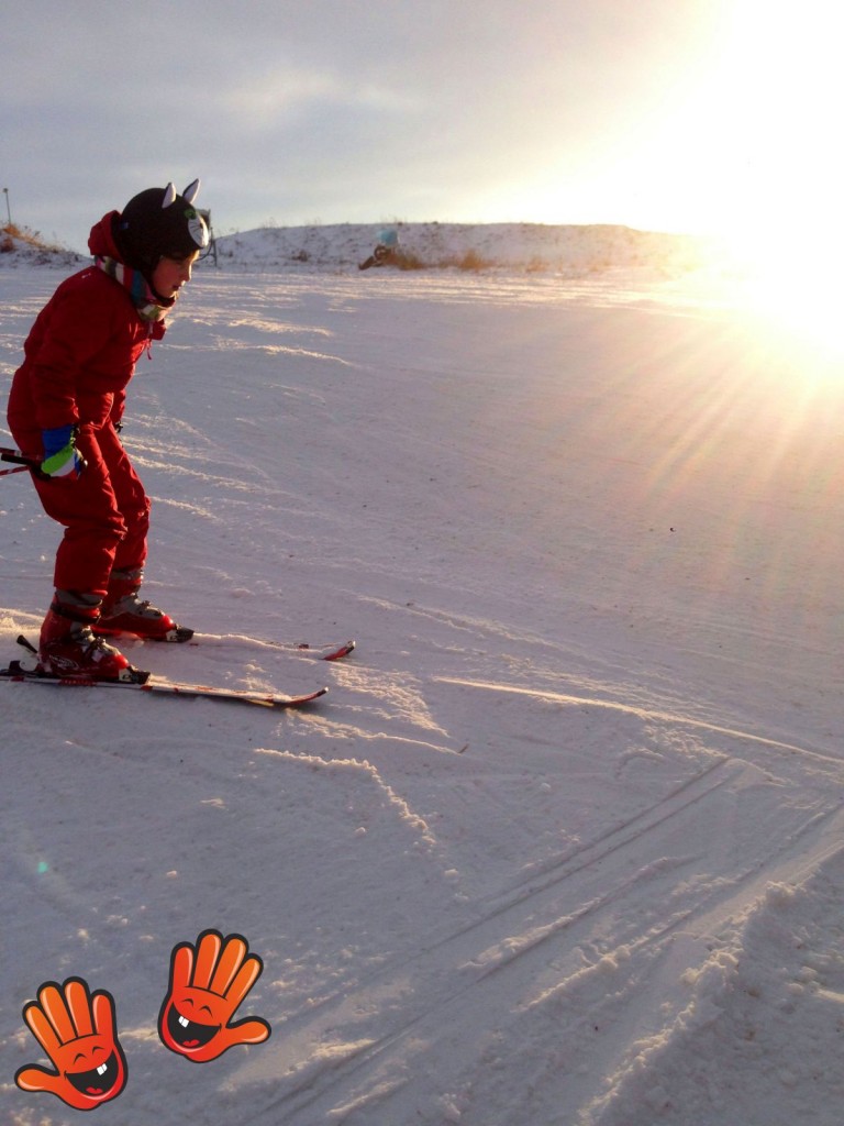 Cum este la schi pe pârtia de la Feleacu? - Manute Pricepute