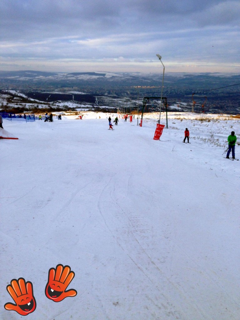 Cum este la schi pe pârtia de la Feleacu? - Manute Pricepute