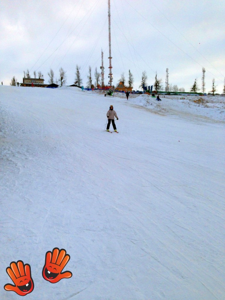 Cum este la schi pe pârtia de la Feleacu? - Manute Pricepute