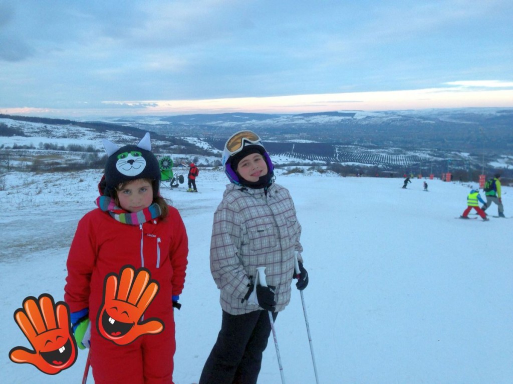 Cum este la schi pe pârtia de la Feleacu? - Manute Pricepute